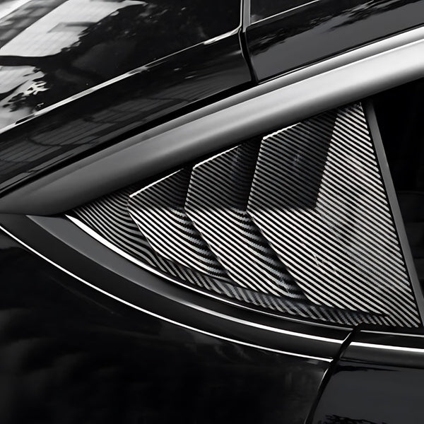 Tesla Model Y Side Window Louver Covers - EVTROVE